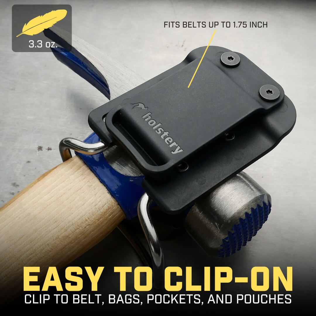 HammerMaster | Clip-On Hammer Loop – Available in United States – Holstery