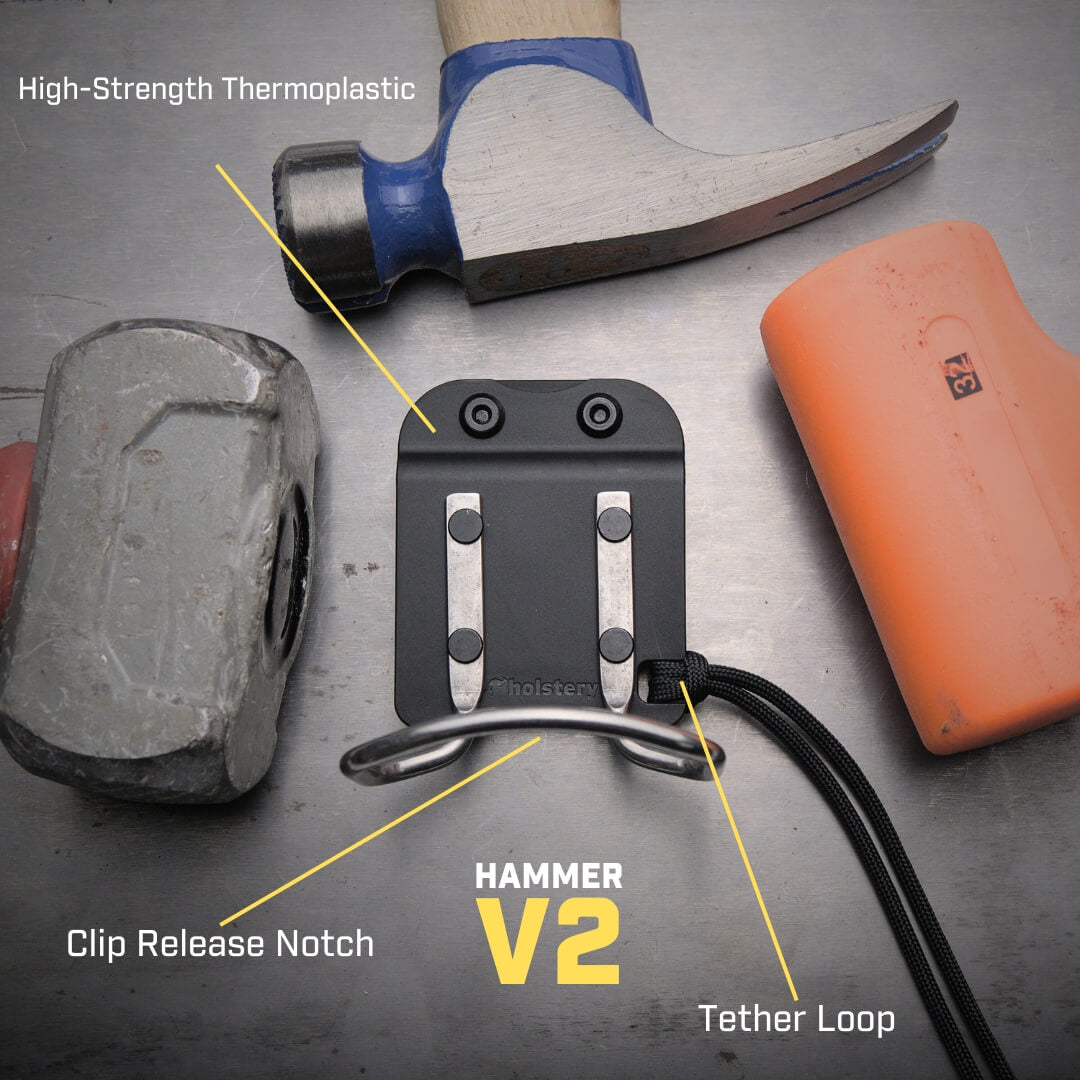 HammerMaster | Clip-On Hammer Loop – Holstery