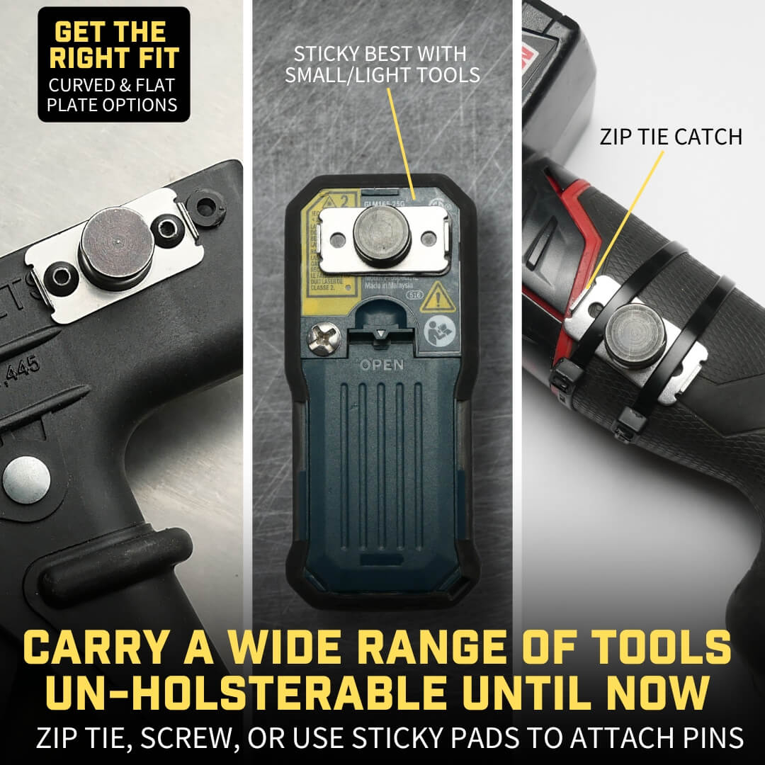 PinPal Pro | Universal Gravity Locking Tool Holster – Holstery