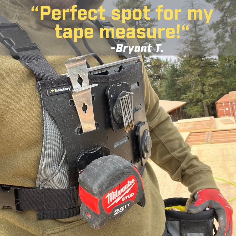 TapeMaster Pro | Clip-On Tape Measure Holster – Available in United ...