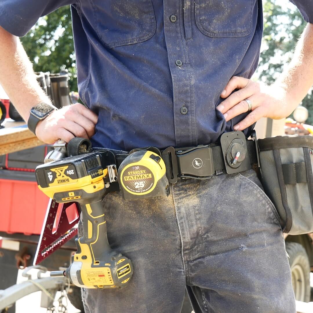 TapeMaster Pro | Clip-On Tape Measure Holster – Holstery